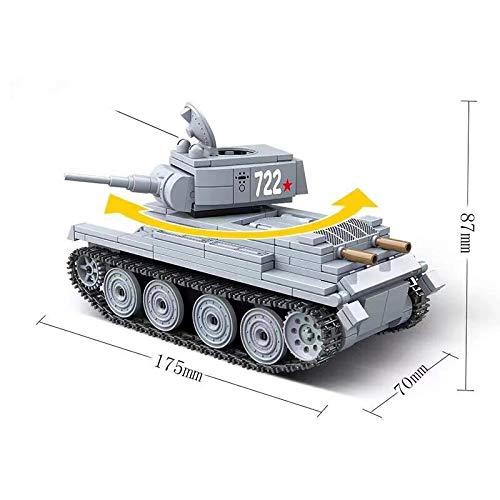 General Jim's Military Themed WW2 Building Blocks Tank Sets for World ...