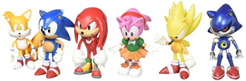 Sonic the Hedgehog Action Figure (6pcs-Set) [Toy] in Pakistan - StarShop.pk