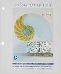 Assembly Language for x86 Processors -- Print offer [Loose-Leaf] (8th ...