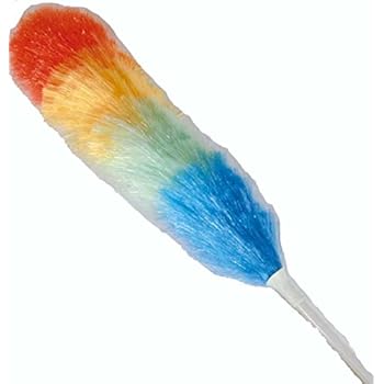 Amazon.com: 2 Rainbow Static Cling Magic Cleaning Duster: Health ...