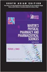 Martin'S Physical Pharmacy And Pharmaceutical Sciences: Sinko ...