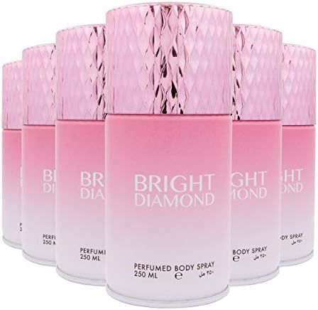Bright Diamond Body Spray 250ML, 6 piece Set by Elegant price in Saudi ...