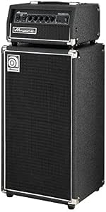 Amazon.com: Ampeg MICRO-CL Micro-CL Bass Amp Stack - 100-Watt Head with ...