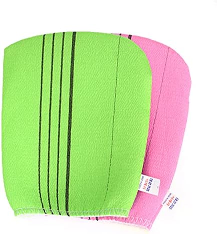 Tongle 2 pcs Exfoliating Bath Glove Shower Tan Removal Spa Body ...
