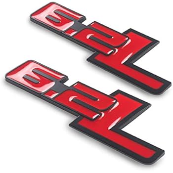 Amazon.com: ERPART RED BLACK 6.2L Liter LS3 Real Aluminum Engine Hood ...