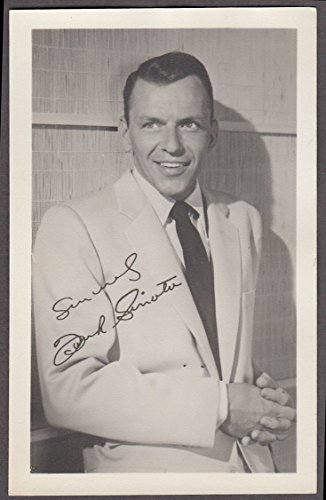 Frank Sinatra Autograph for sale | Only 2 left at -75%