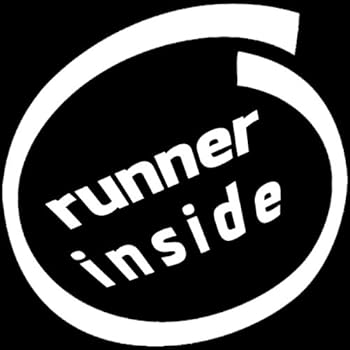 Amazon.com: RUNNER INSIDE - Run Running - Vinyl Car Decal Sticker #1822 ...