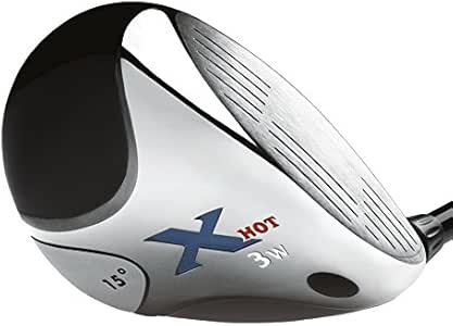 Amazon.com : Callaway X Hot Fairway Wood (3-Wood, Left-Handed, Graphite, Stiff, 3-Degree ...