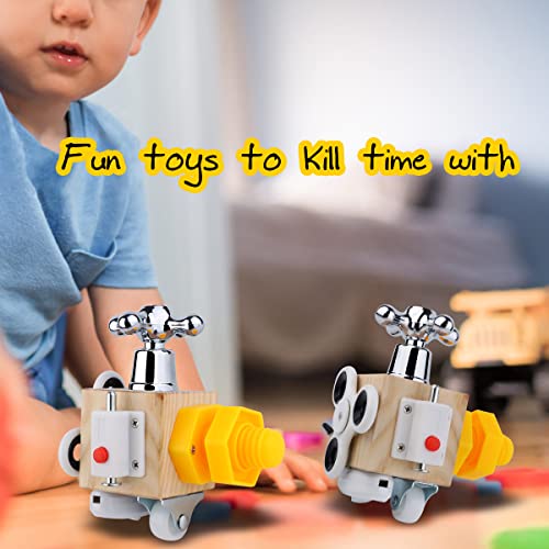 LFDecor 7-in-1 Montessori Lock Box Toy, Fidget Busy Cube for Children ...