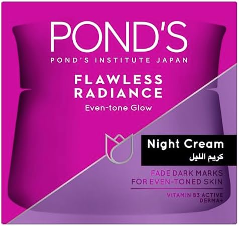 POND'S Flawless Radiance Night Cream, with Niacinamide Even-tone Glow ...
