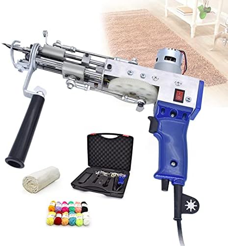KCRET Electric Carpet Tufting Gun Carpet Weaving Machine Cut Pile Rug ...
