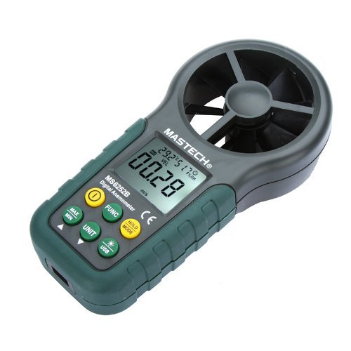 Buy S6252B Portable Digital Anemometer Handheld LCD Electronic Wind ...