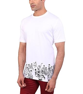 Buy CITEES Men's Life of Goa White T-Shirt (XX-Large) at Amazon.in