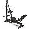 Synergee Leg Press Machine with LAT Pull Down Attachment. Glute, Ham ...