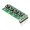 Universal 4 Key Push Button Switch Module Keyboard Board for for ...