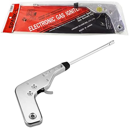 Gun Shape Electric Igniter Spark Gas Lighter for Kitchen Stove Steel ...
