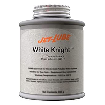 Jet-Lube White Knight - Food Grade | Anti-Seize | Thread Lubricant ...