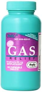 Amazon.com: Simethicone Tablets 80 Mg Regular Strength Chewable Tablets ...