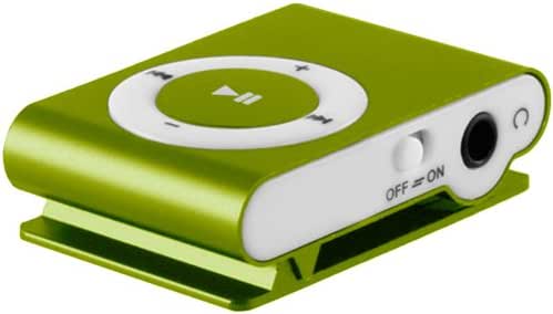 Mini reproductor MP3 con clip, Color VERDE: Amazon.es: Electrónica