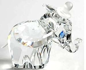 Amazon.com: Swarovski Crystal Dumbo Disney's Flying Elephant Blue Eyes ...