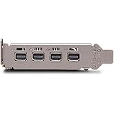 PLACA DE VIDEO NVIDIA QUADRO - T1000 4GB GDDR6 128 BITS (4X MDP ...