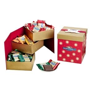 Amazon.com : Ghirardelli Three Tier Gift Box : Gourmet Chocolate Gifts ...