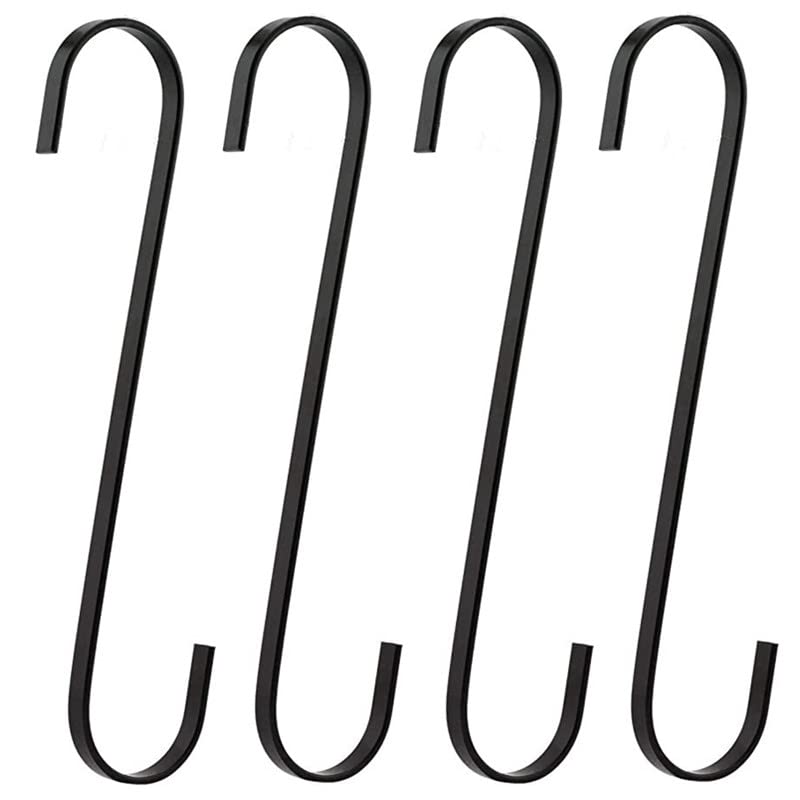 LuoQiuFa Extra Large S Shaped Hooks 8 inch,Heavy Duty Long S Hooks for ...