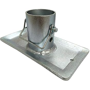 Amazon.com: NBJINGYI Trailer Jack Foot Plate 2000LBS Capacity with Pin ...