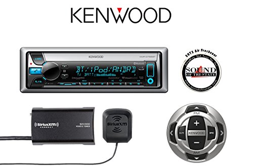 Buy Kenwood KMR-D765BT Marine CD Player with SXV300V1 SiriusXM ...