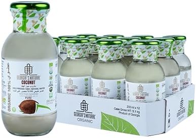 سعر Georgia's Natural Organic Pure Coconut Water - 12 x 200 ml فى ...
