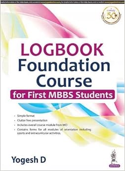Buy Logbook Foundation Course For First Mbbs Students Book Online at ...