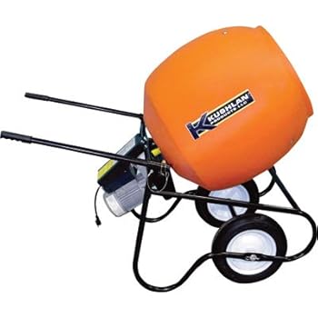 Amazon.com: Cement Mixer - Heavy-Duty 5 Cu Ft Wheelbarrow: Home Improvement