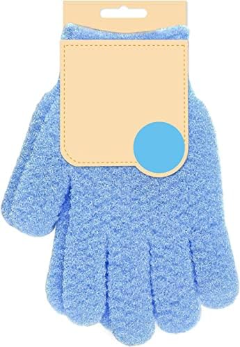 Minta Exfoliating Gloves, Natural Bath/Shower Scrub, Body Exfoliation ...