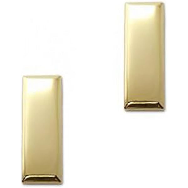 Captain Insignia Smith & Warren 3/4" H Captain Bars Collar Brass Rank ...