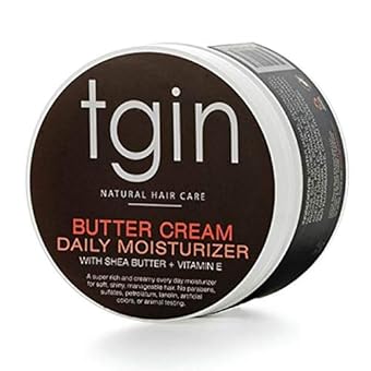 tgin Butter Cream Daily Moisturizer For Natural Hair - Dry Hair - Curly ...