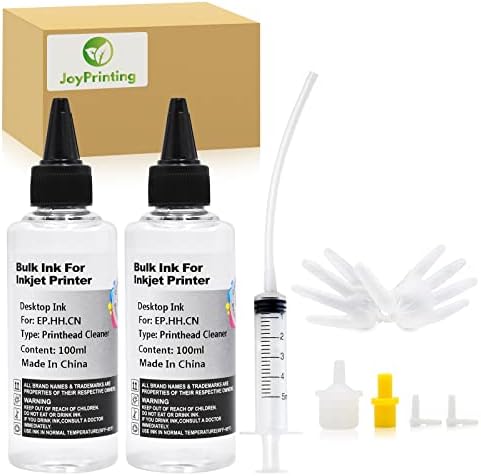 JoyPrinting 2X Printhead Cleaner Kit for Inkjet Printers, Printer ...