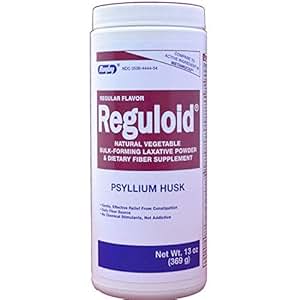 Amazon.com: Reguloid Psyllium Husk Natural Vegetable Bulk Forming ...