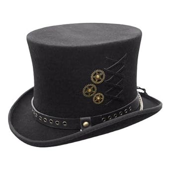 Steampunk Men's Hats and Top Hats