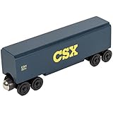 Amazon.com: Whittle Shortline Railroad CSX Autorack Wooden Train Car - 810001: Toys & Games