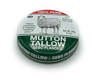 Amazon.com : Germa 100% Pure Mutton Tallow Sebo Flandes : Beauty