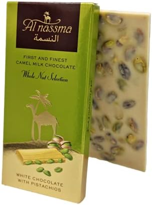 Whole Nut Camel Milk Chocolate - White Chocolate Pistachio price in UAE ...