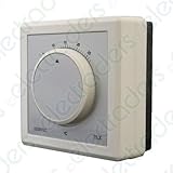 Sunvic TLM2253 Central Heating Room Thermostat 3°C - 27°C Gold Finish ...