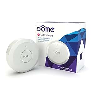 Amazon.com : Dome Home Automation Leak Sensor Wireless Z-Wave Plus with ...