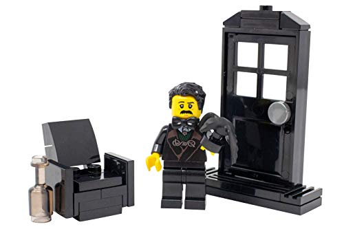 LEGO Edgar Allan Poe, Raven and Door - Custom Poet Writer of Poem ...