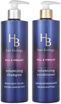 Hair Biology Volumizing Shampoo and Conditioner SET. 12.8 Fl Oz. Each ...