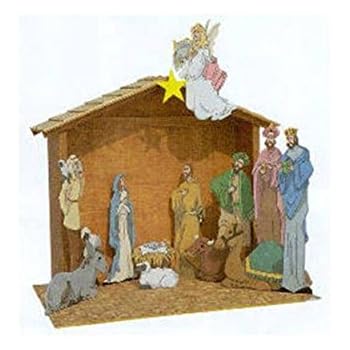 Woodworking Project Paper Plan to Build Intarsia Nativity Scene ...