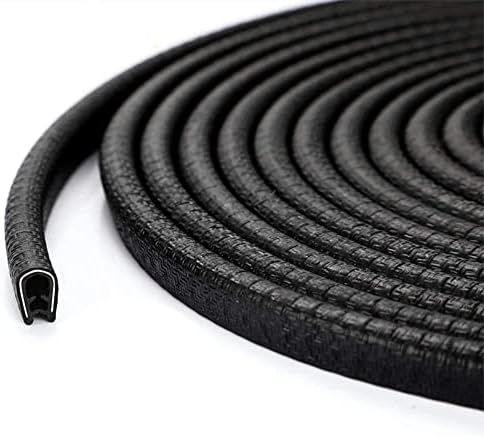 Car Door Edge Guards, KASTWAVE Rubber Clip Seal U Shape Edge Trim Guard ...