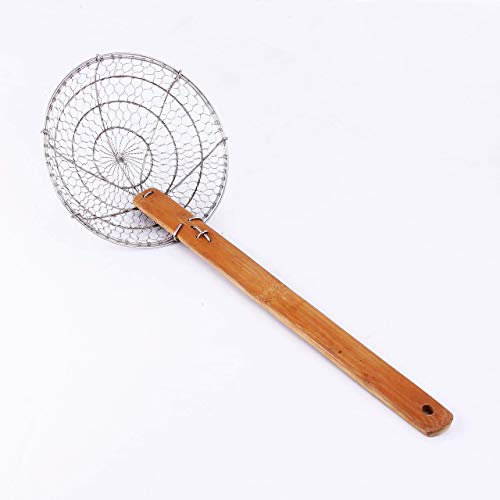 Letschef Stainless Steel Spider Strainer Asian Kitchen Wire Food ...