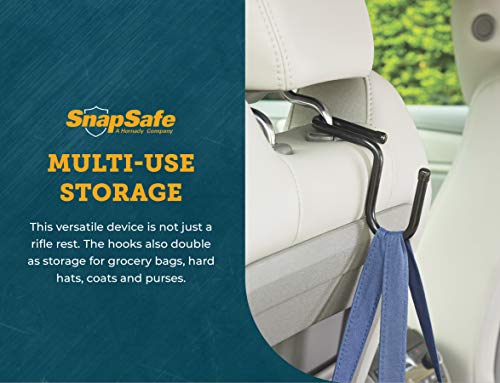 SnapSafe Vehicle Head Rest Gun Rack, 2 Pack – Holds Your Long Gun or ...