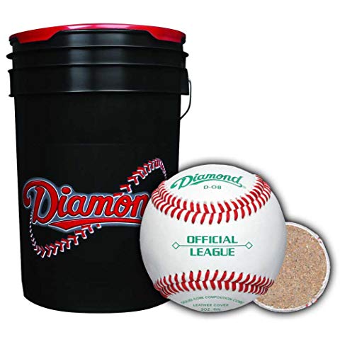 Diamond Sports Rods 6-Gallon Ball Bucket with 24 (Two Dozen) D-OB ...